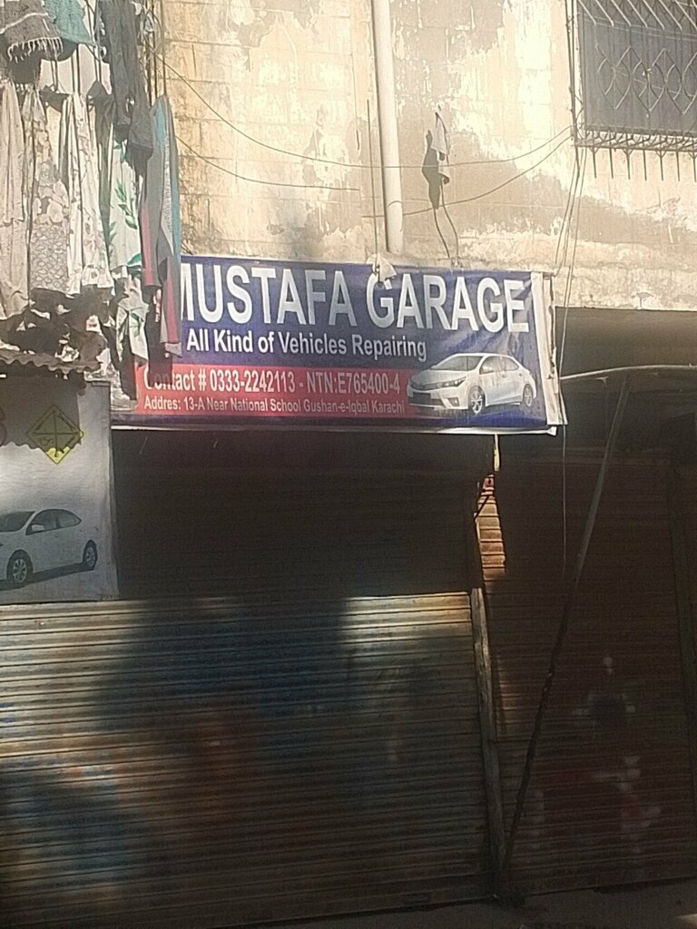Otomobil servisi Mustafa garage, Karaçi, foto