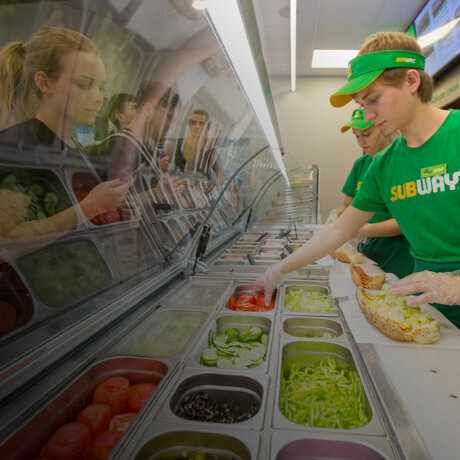 Restoran Subway, La Paz, foto