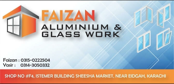 Alüminyum doğrama Aluminium glass works, Karaçi, foto