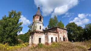 Our Lady of Kazan Church (Leningrad Region, Podporozhskiy rayon, Voznesenskoye gorodskoye poseleniye, derevnya Kiprushino), ortodoks kiliseleri  Saint‑Petersburg ve Leningradskaya oblastından