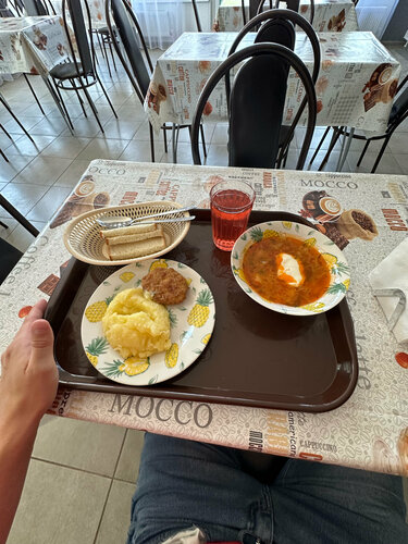 Kantin, yemekhane Придорожный, Krasnodarski krayı, foto