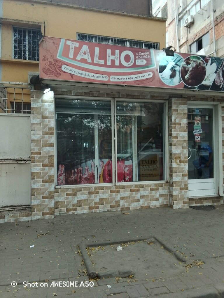 Kasap, şarküteri Mercado, Loanda, foto