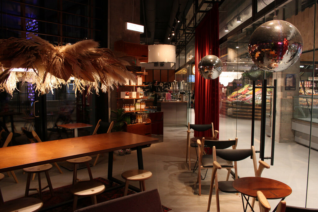Kahve dükkanları Surf Coffee, Moskova, foto