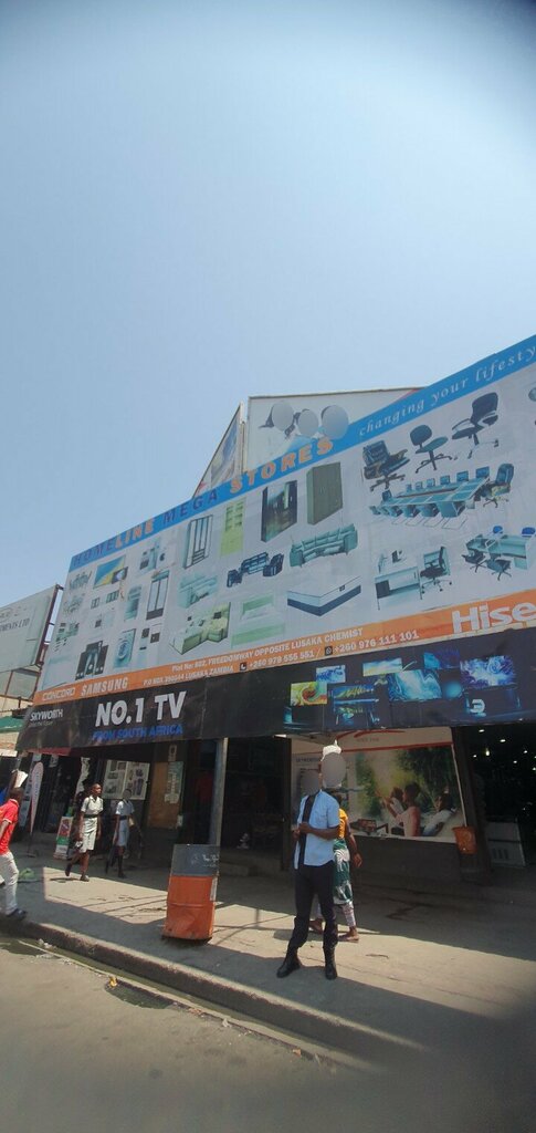 Ev temizlik ürünleri Home line mega store, Lusaka, foto