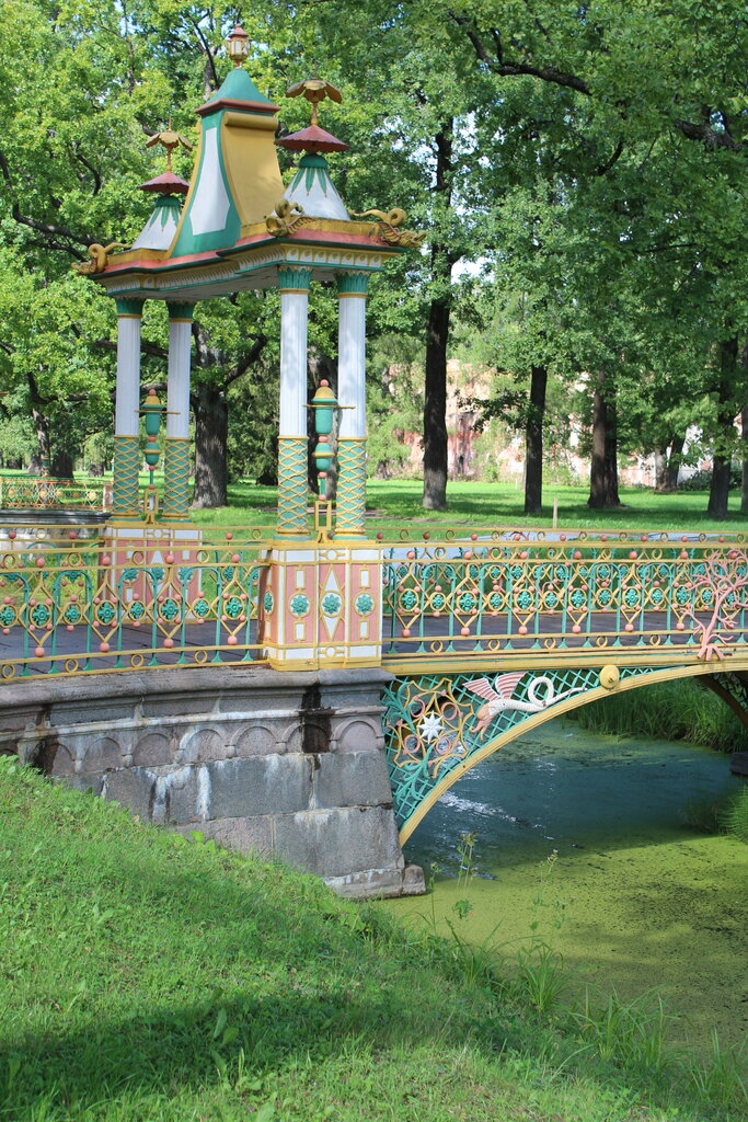 Turistik yerler Малые китайские мосты, Puşkin, foto