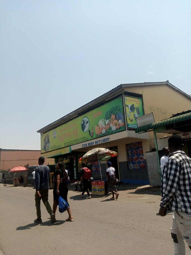 Gıda pazarı Lumumba Agrovet Ltd, Lusaka, foto