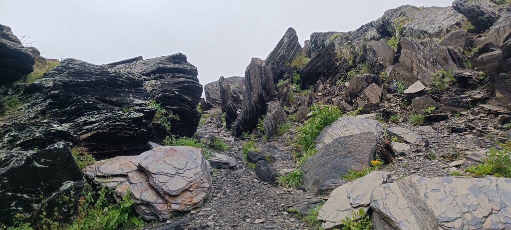 Dağ geçidi Gummakal pass, Dağıstan, foto