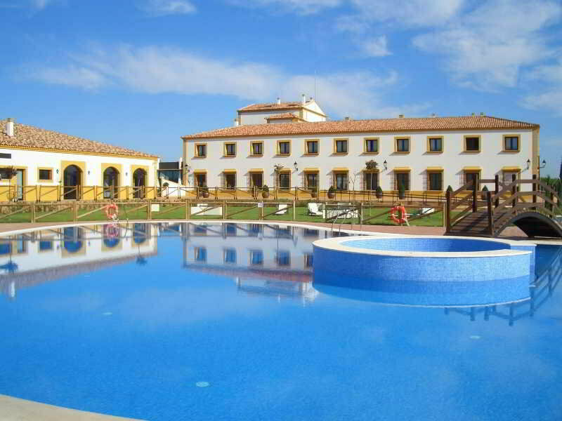 Otel Hospedium Hotel Cortijo Santa Cruz, Ekstremadura, foto