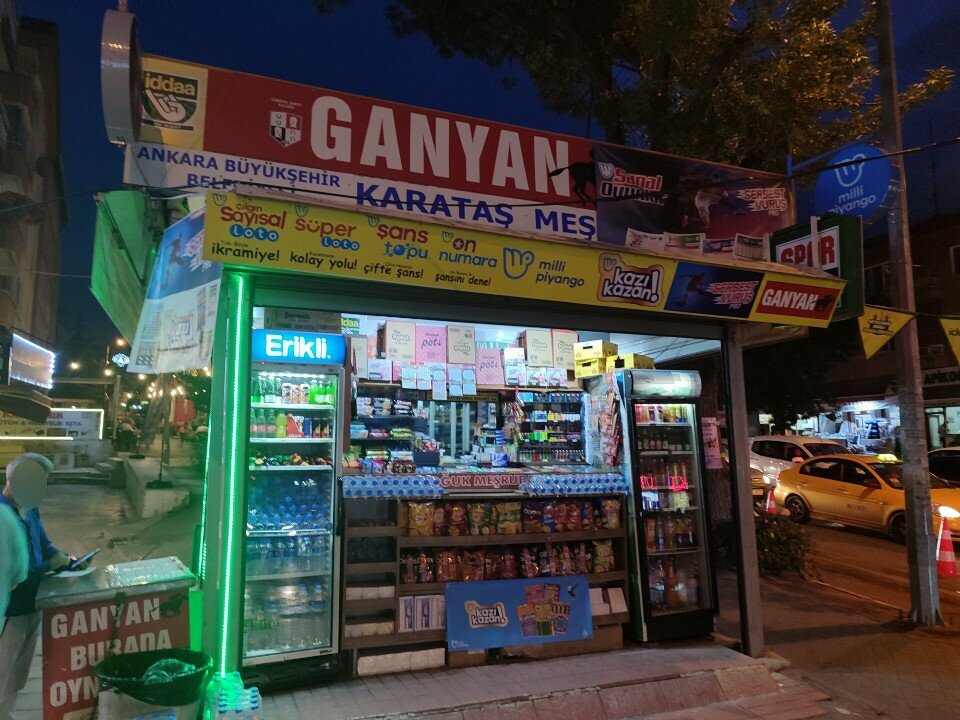 Şans oyunları A. B. B. Karataş Büfesi, Ankara, foto