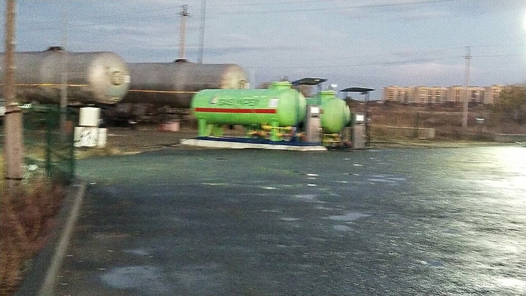 Otogaz dolum istasyonu Gas impex, Semey, foto