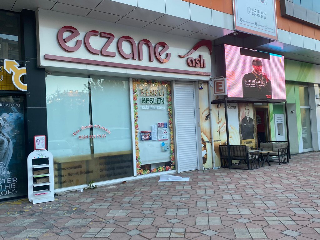 Eczaneler Aslı Eczanesi, Bursa, foto