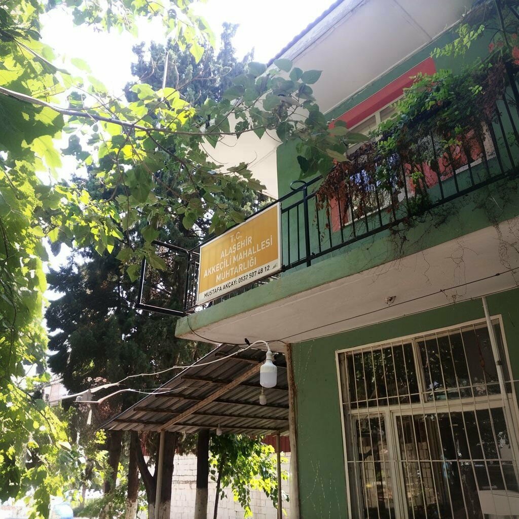Muhtarlıklar Akkeçili Mahalle Muhtarlığı, Alaşehir, foto