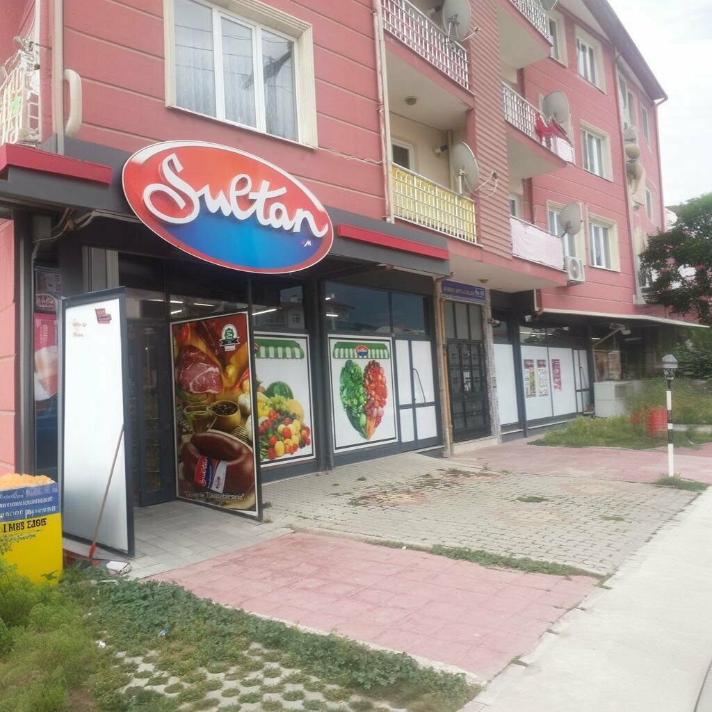 Süpermarket Sultan Market, Kütahya, foto