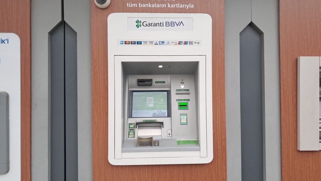 ATM'ler Garanti Bbva ATM, İstanbul, foto