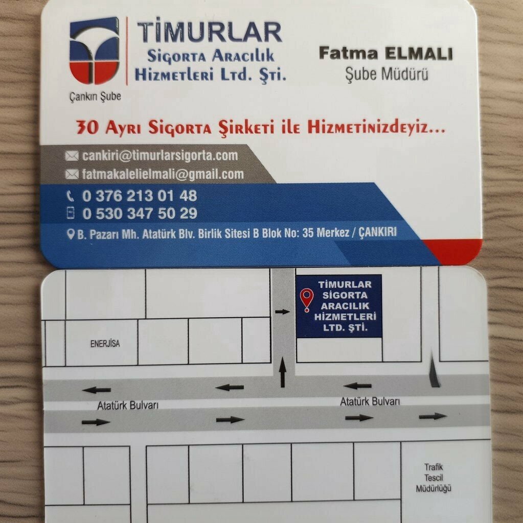 Sigorta acentaları Çankırı Timurlar Sigorta, Çankırı, foto