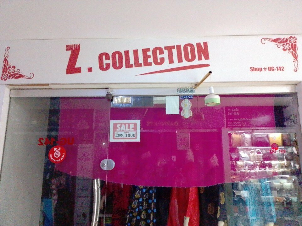 Giyim mağazası Z. Collection, Karaçi, foto