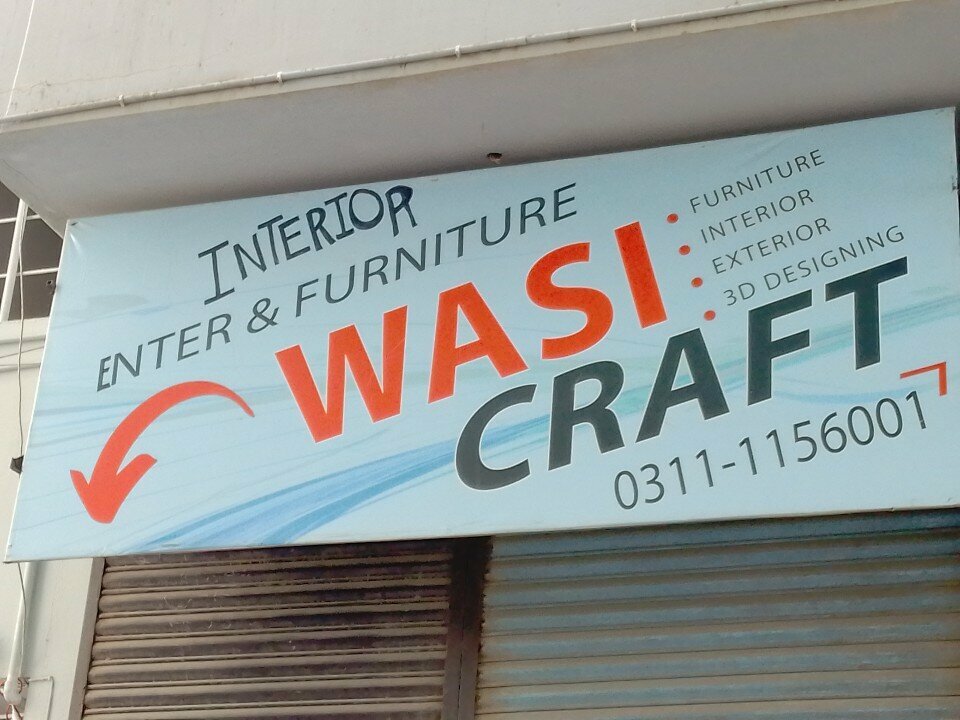Mobilya mağazaları Wasi Craft, Karaçi, foto
