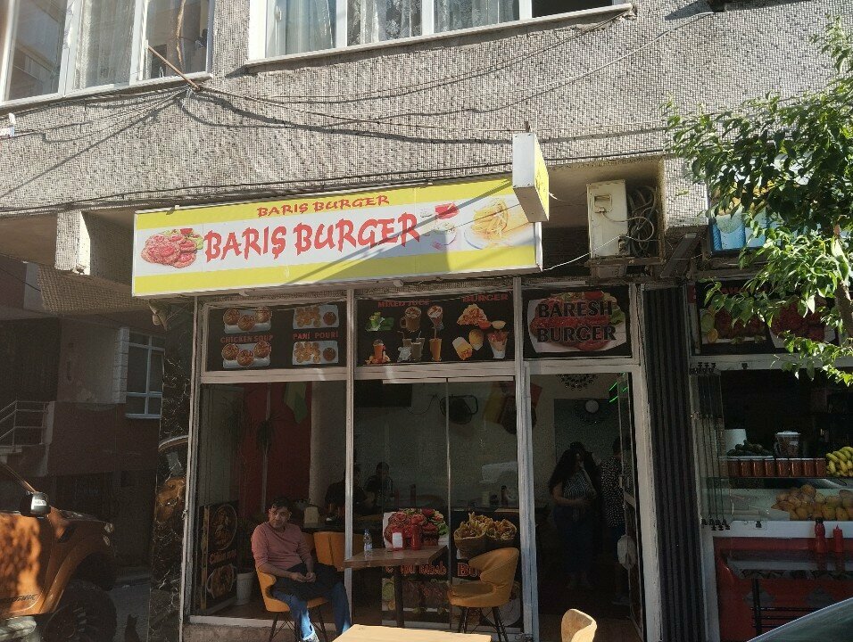 Fast food Barış Burger, İstanbul, foto
