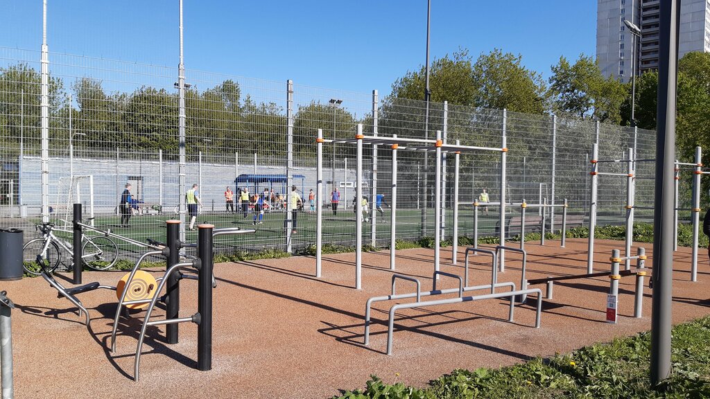 Spor alanı Спортивная площадка, Moskova, foto
