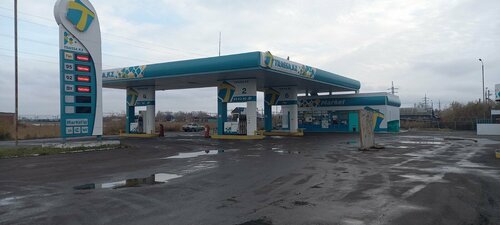 Benzin istasyonu Promgaz TM Azs № 8, Petropavl (Petropavlovsk), foto