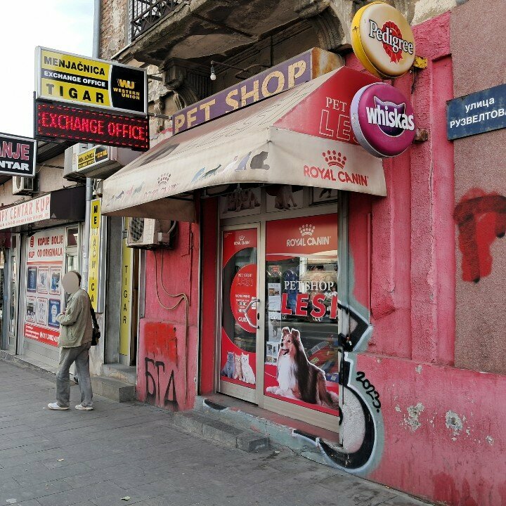 Evcil hayvan kuaförleri Pet shop Lesi, Belgrad, foto