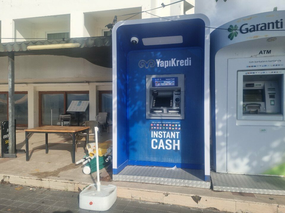 ATM'ler Yapı Kredi, Fethiye, foto