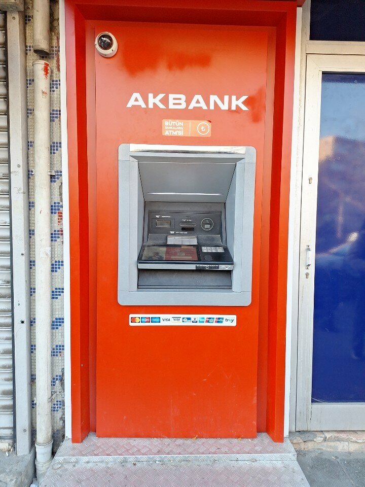 ATM'ler Akbank ATM, İstanbul, foto