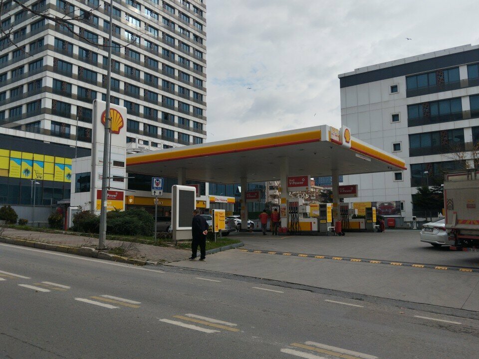 Benzin istasyonu Shell & Turcas Petrol, İstanbul, foto