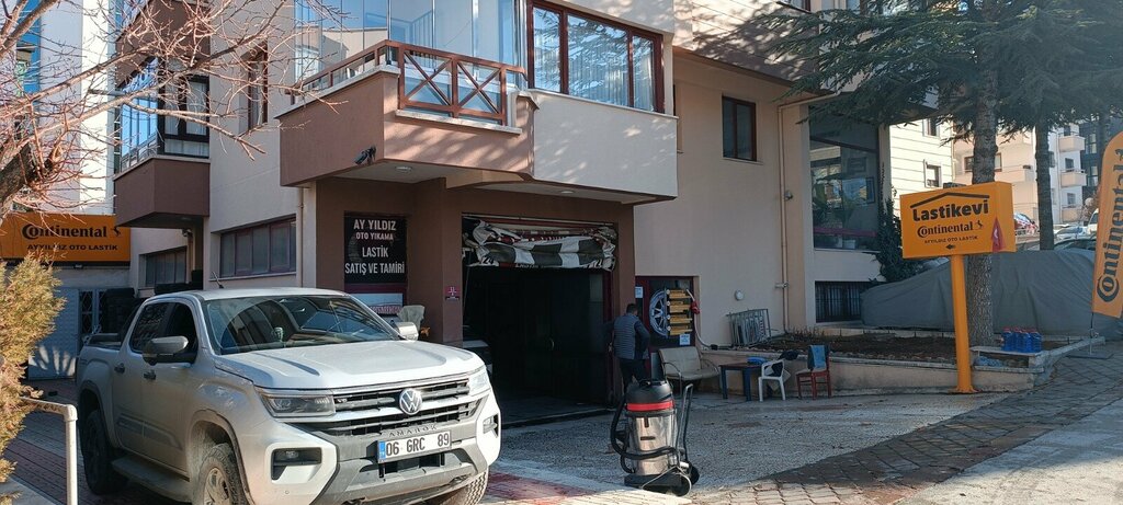 Jant ve lastikçiler Ay Yıldız Oto Yıkama Lastik Satış ve Tamiri, Ankara, foto
