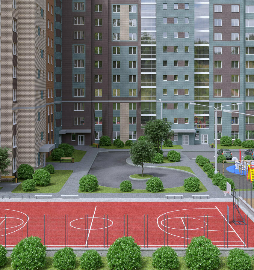 Konut blokları Времена Года, Tver, foto