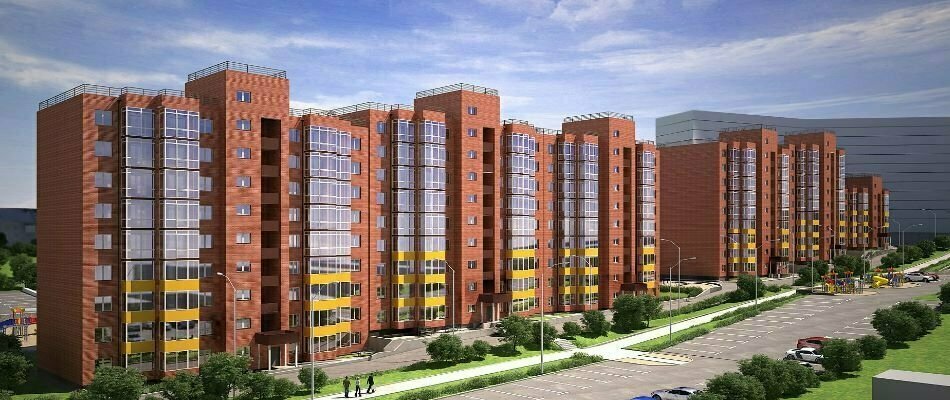 Konut blokları Иркутский дворик-2, Irkutsk, foto