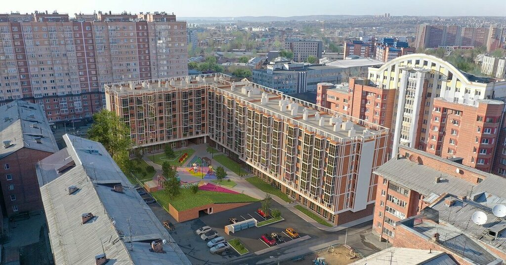 Konut blokları Пятый элемент, Irkutsk, foto