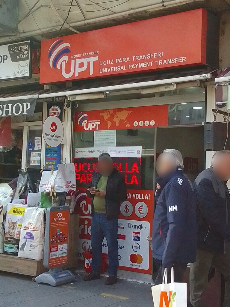Para transferleri Upt, İzmir, foto