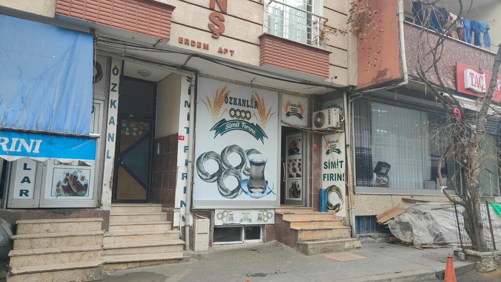 Ekmek fırını Özkanlar Simit Fırını, İstanbul, foto