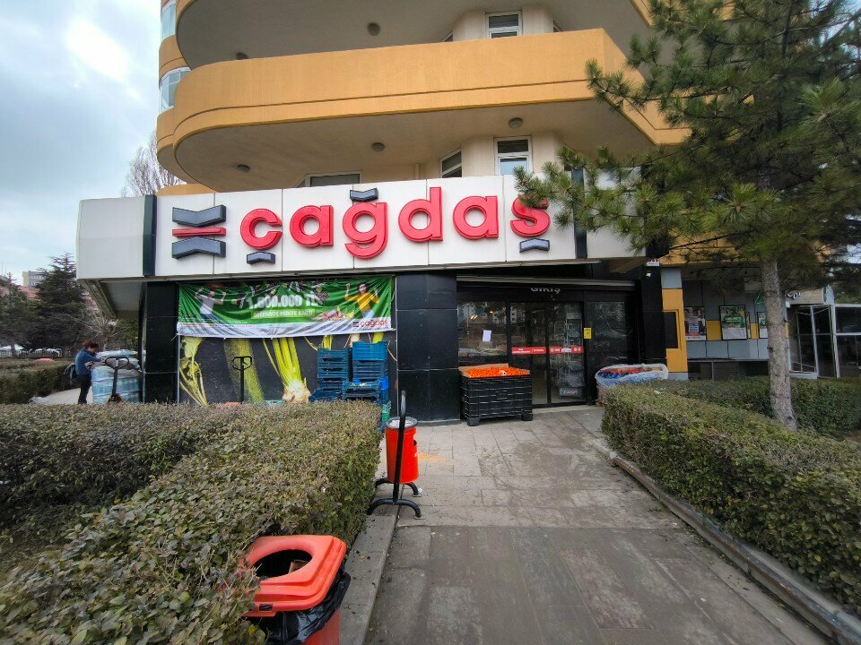 Süpermarket Çağdaş Market, Ankara, foto