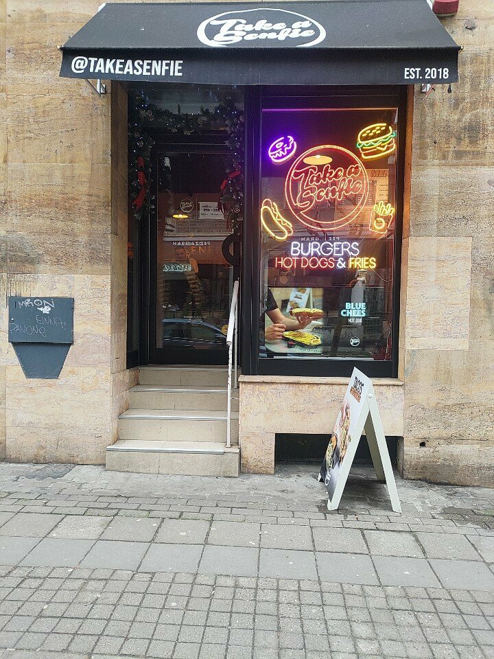 Fast food Take A Senfie, Belgrad, foto