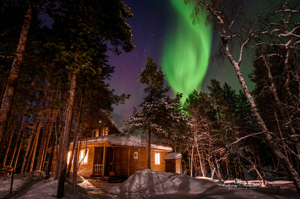 Seyahat kulübü Дом у Озера, Murmanskaya oblastı, foto