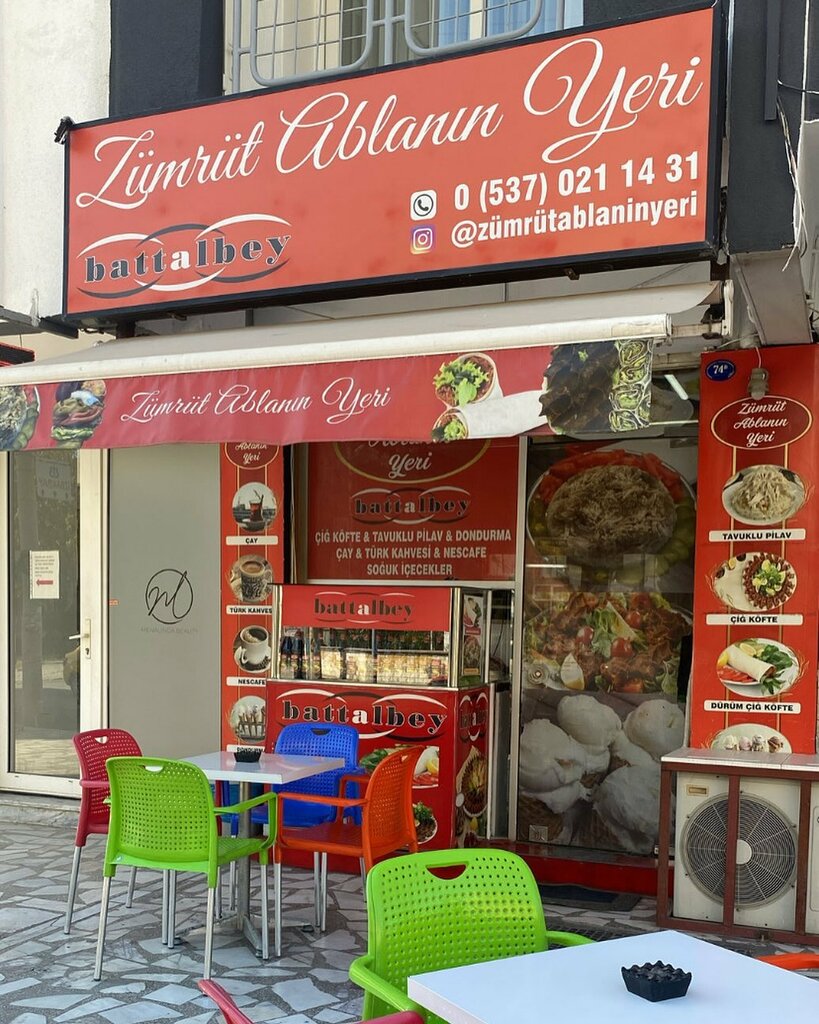 Fast food Zümrüt Ablanin Yeri, İzmir, foto
