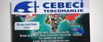 Cebeci Yeminli Tercüme Bürosu (Düzce, Düzce Merkez, Cedidiye Mah., Hacı Hamdi Sok., 4K), tercüme büroları  Düzce'den