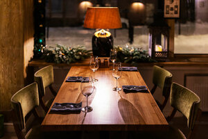 Village Kitchen (Tsentralnaya Street No:44, derevnya Glukhovo), restoran  Moskova ve Moskovskaya oblastından