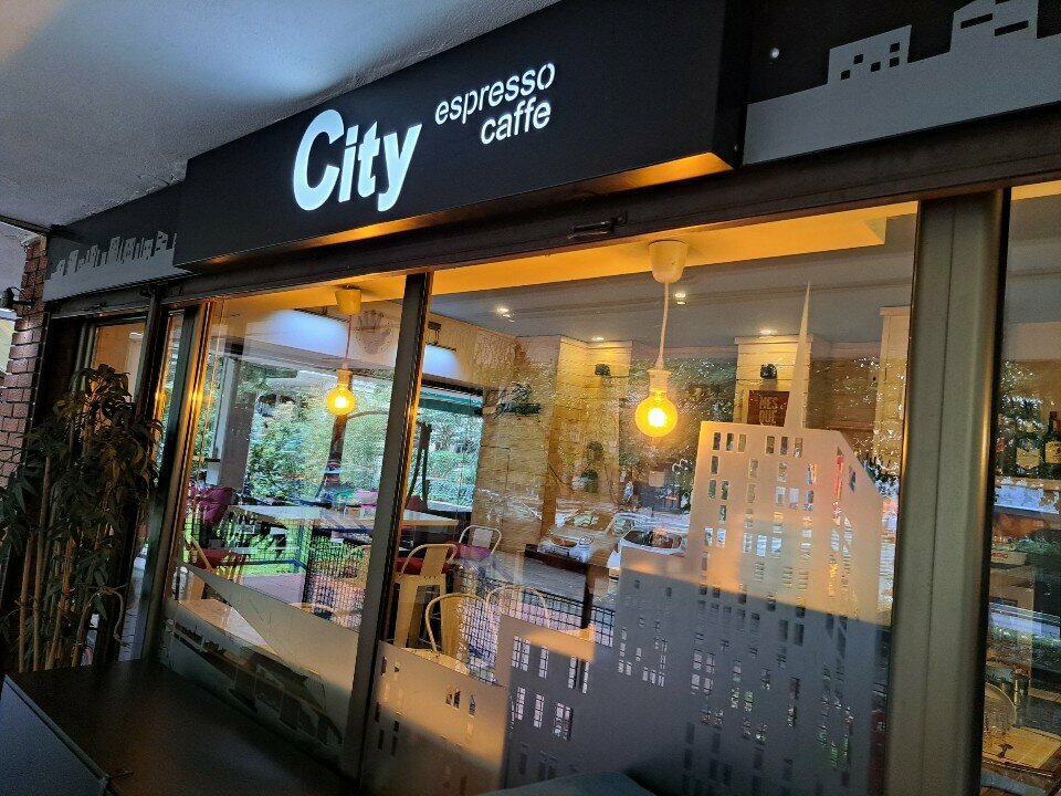 Kafe City espresso cafe, Belgrad, foto