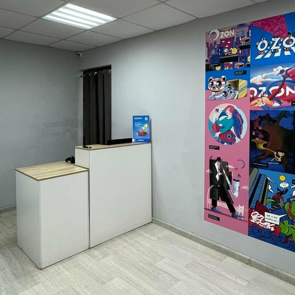 Teslimat noktası Ozon, Arhangelsk, foto