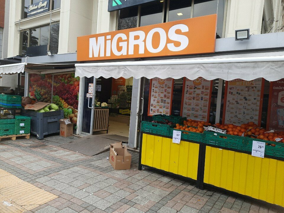 Süpermarket Migros, İstanbul, foto