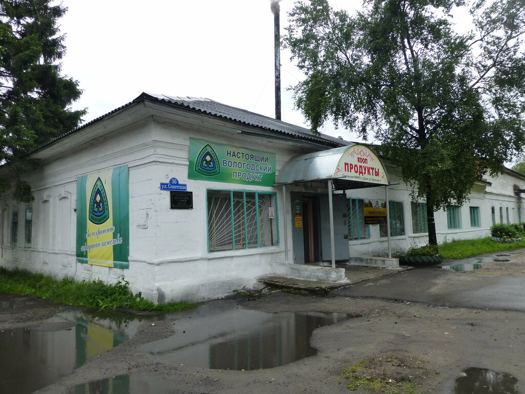 Turistik yerler Дом купца Куташева с лавкой, Kadnikov, foto
