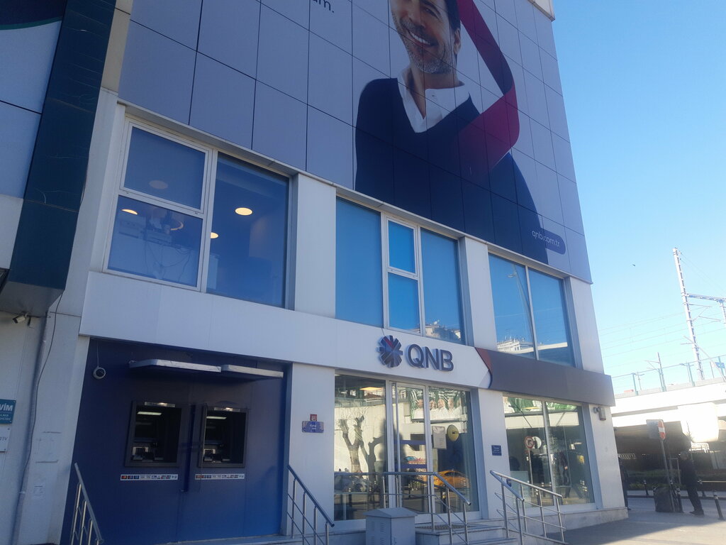 ATM'ler Qnb Finansbank, İstanbul, foto