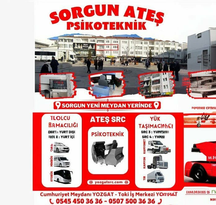 Sürücü kursları Ateş Src Psikoteknik, Sorgun, foto