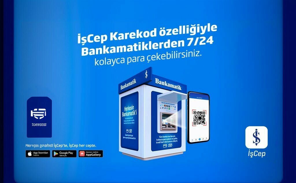 ATM'ler Türkiye İş Bankası Bankamatik, İstanbul, foto