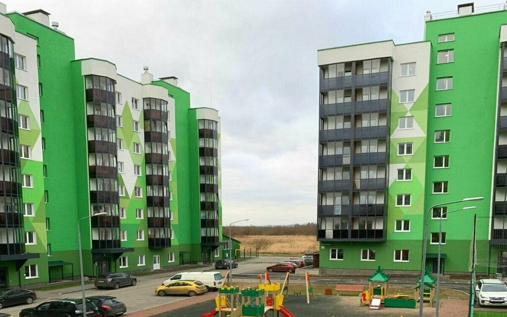 Konut blokları ZhK Algoritm, Saint‑Petersburg ve Leningradskaya oblastı, foto