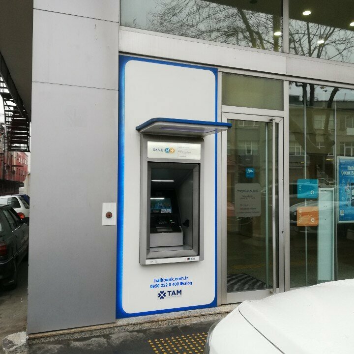 ATM'ler Halkbank, İstanbul, foto