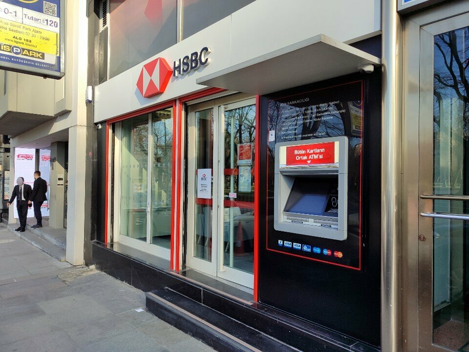 ATM'ler HSBC ATM, İstanbul, foto